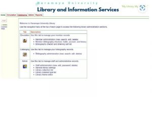 HU Digital Library Systems – Library