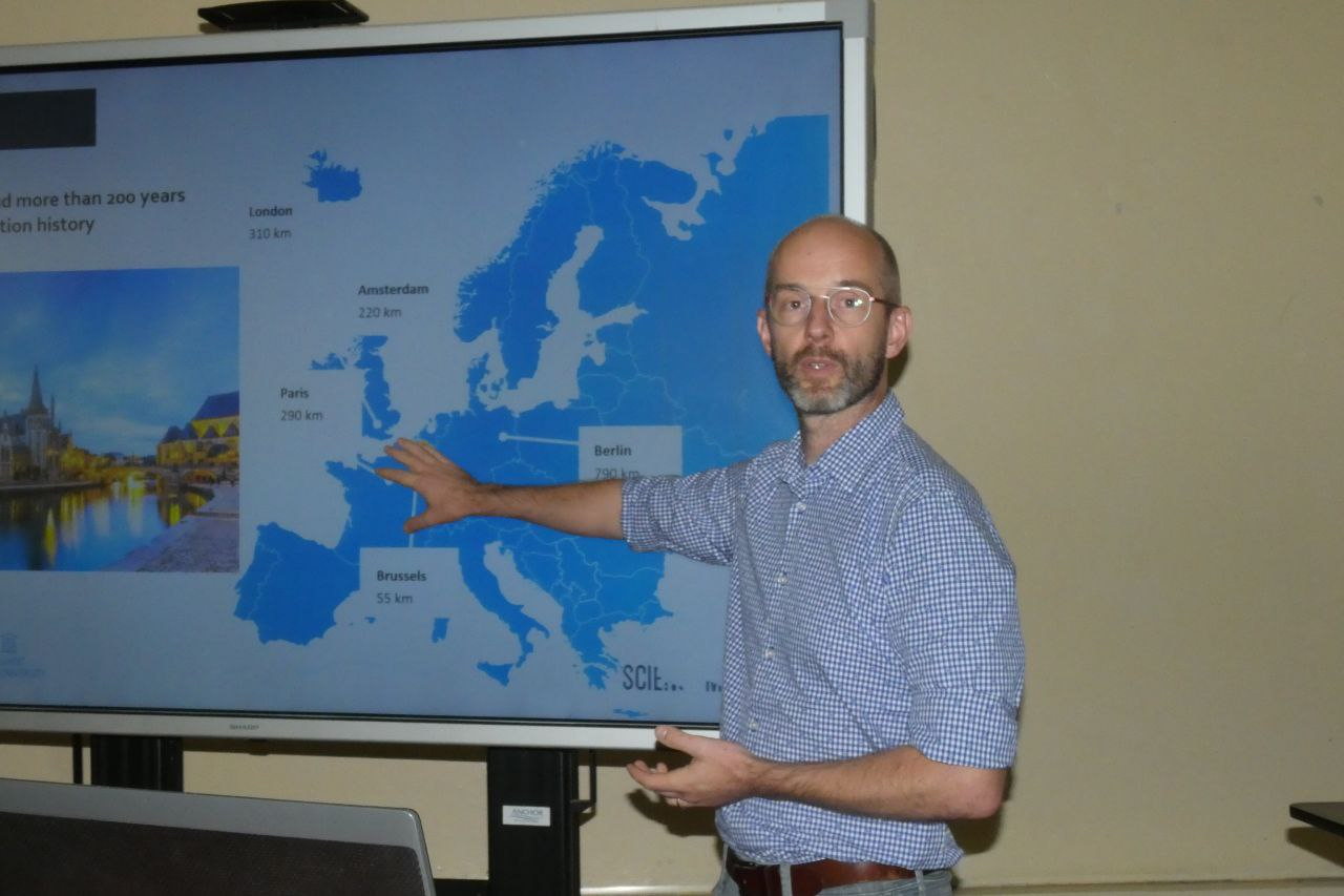 Representatives from Ghent University had a discussion with Haramaya ...